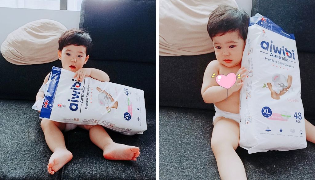 [開箱] Chloe Hung 愛薇彼零觸感瞬吸紙尿褲 寶寶穿起來沒有負擔感，也很舒服，推薦給爸爸媽媽使用看看喔！ - MamiGuide全台最大坐月子母嬰平台